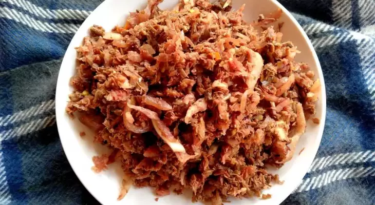 Lawar Merah, an Extreme Dishes in Bali