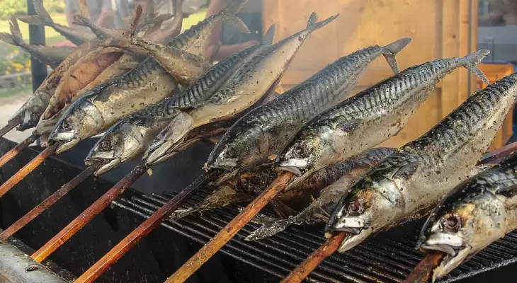 Salai Fish, Sumatra Typical Food Cooked With Smoke Loved by Riau People