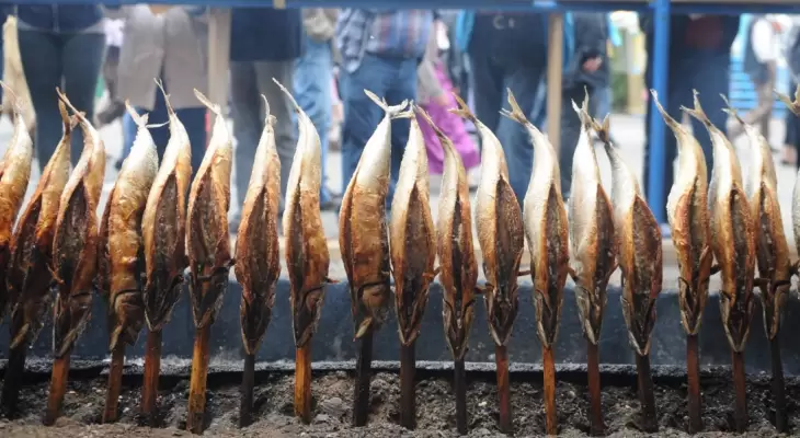 Salai Fish, Sumatra Typical Food Cooked With Smoke Loved by Riau People