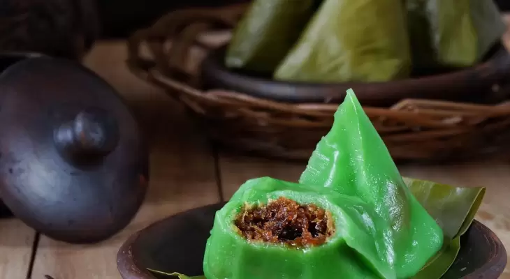 Mendut Cake, Indonesian Typical Food Made From Sticky Rice Balls