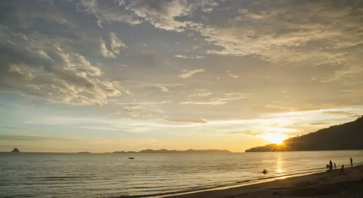 The Beauty of Pandan Beach