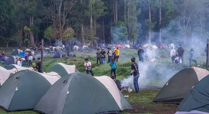 Danu Camp Park, a Glamping Spot in Bedugul with a Stunning View of Lake ...