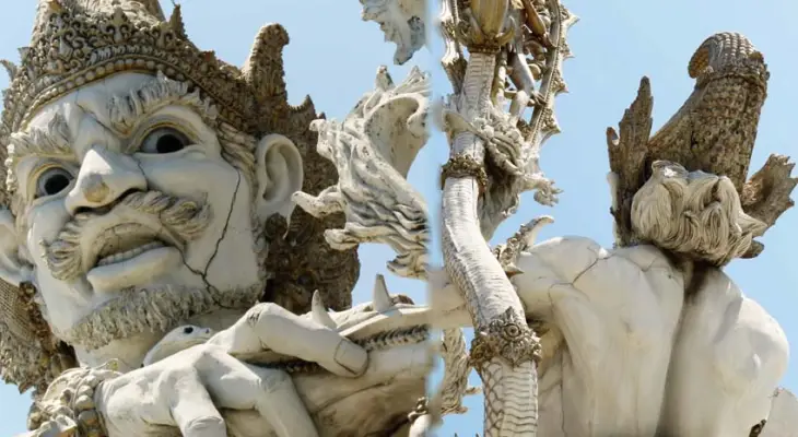 Statue of Dewa Ruci Kuta, a Magnificent Monument Depicting the Valor of ...
