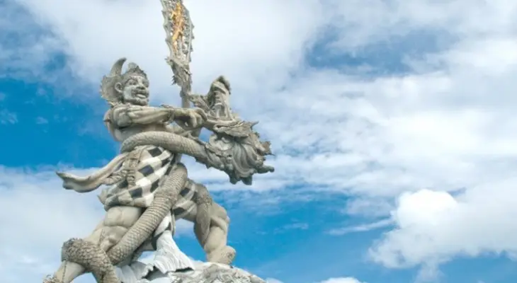 Statue of Dewa Ruci Kuta, a Magnificent Monument Depicting the Valor of ...